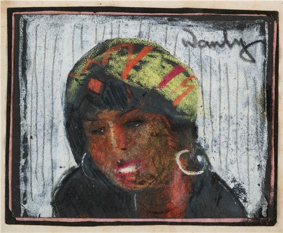 Adham Wanly | The Kiss (1957) | MutualArt