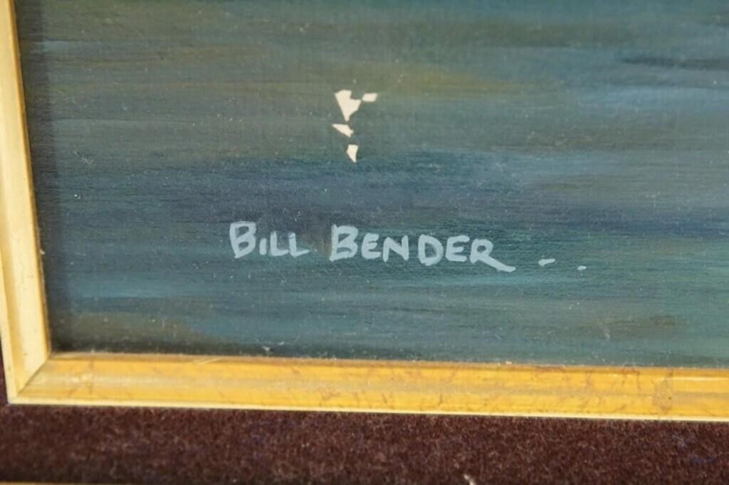 Bill Bender | Western landscape | MutualArt