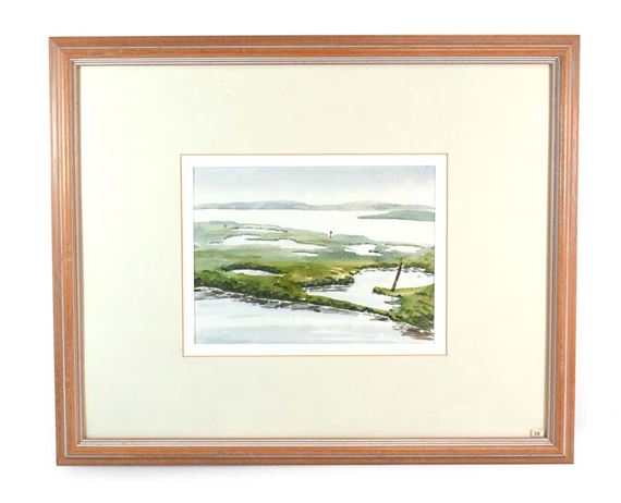 Michael Bullen | A coastal landscape, | MutualArt