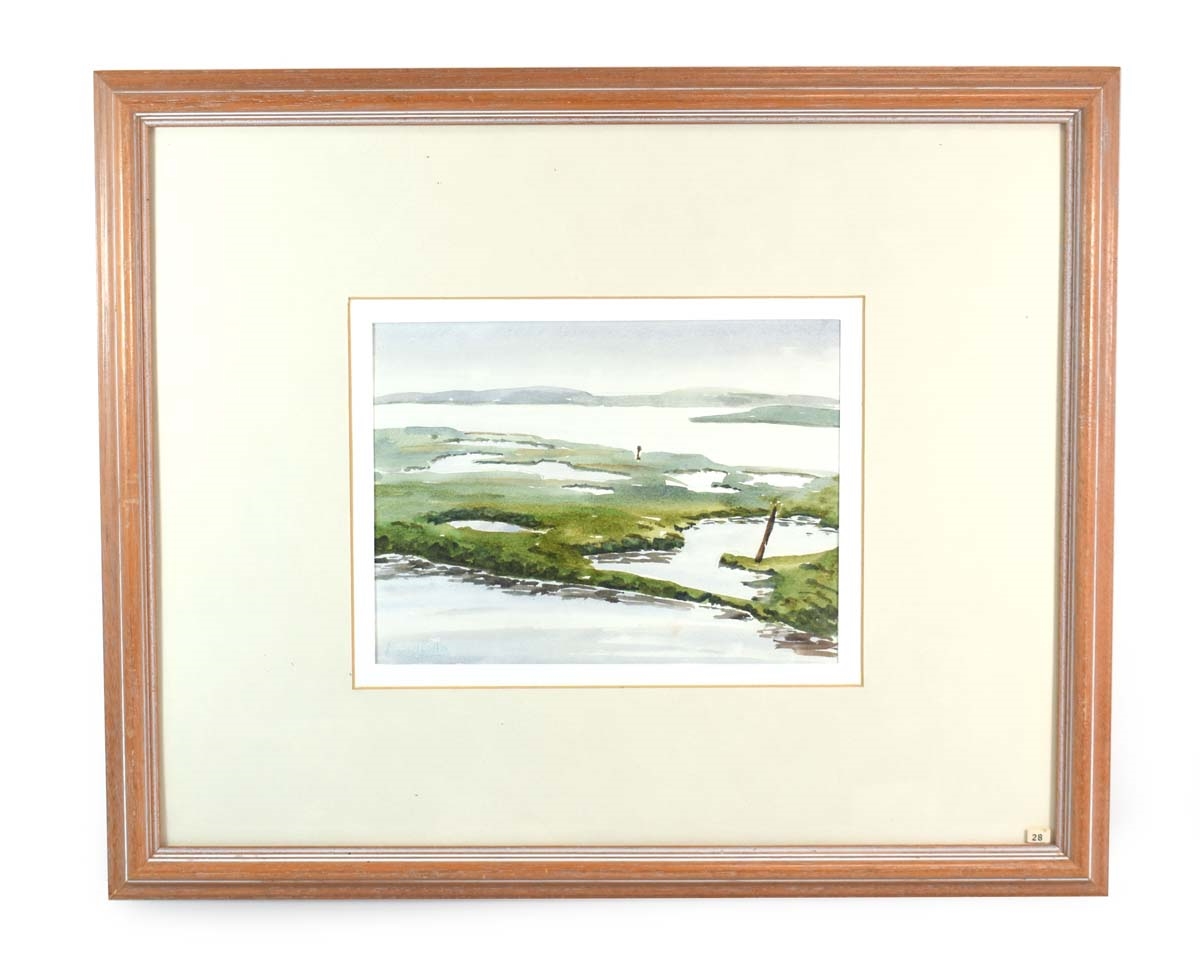 Michael Bullen | A coastal landscape, | MutualArt