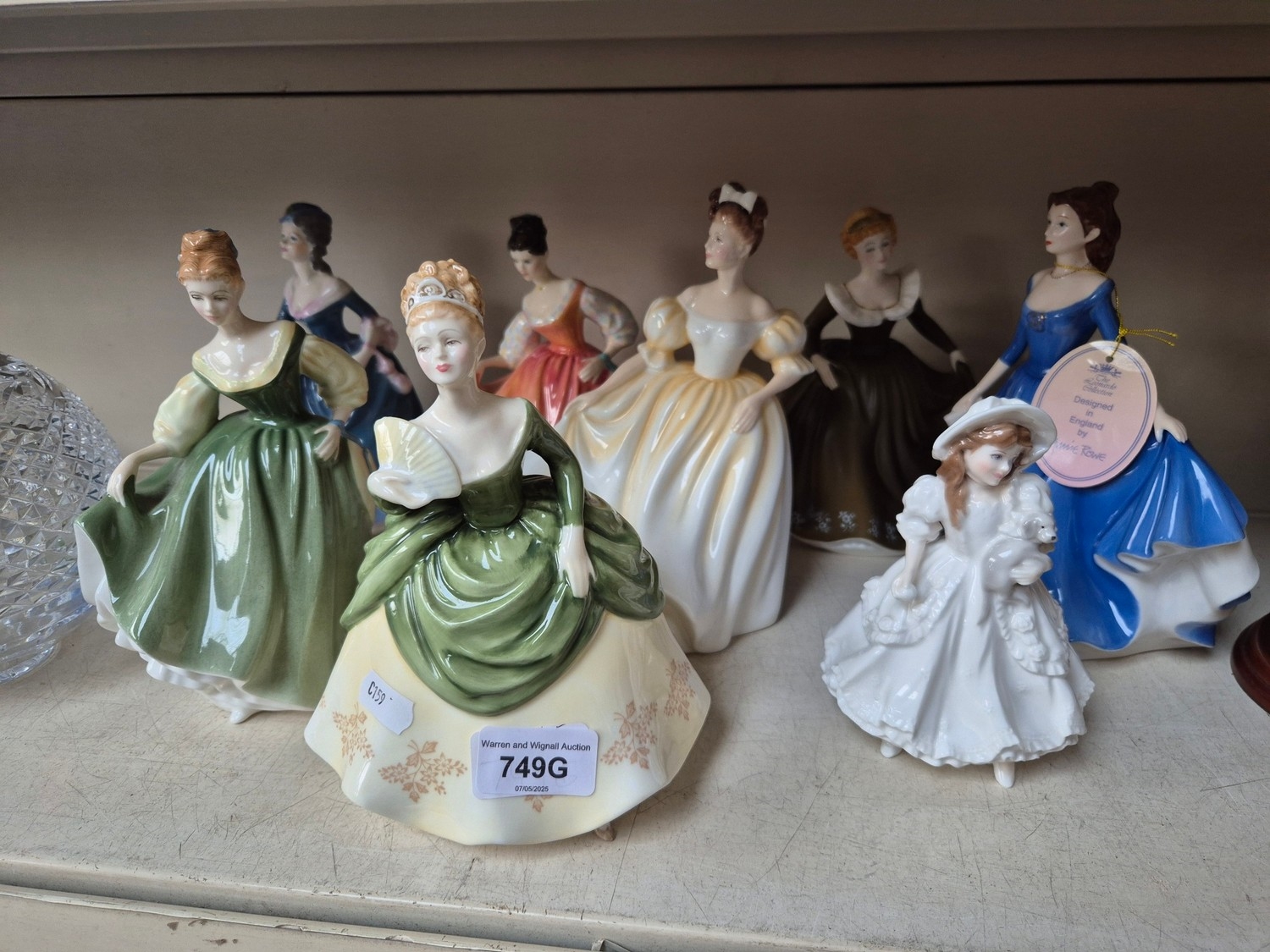 Royal Worcester | Six Royal Doulton figurines | MutualArt