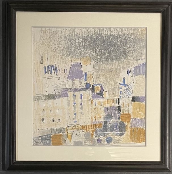 Gustav Bolin | View of Antibes | MutualArt