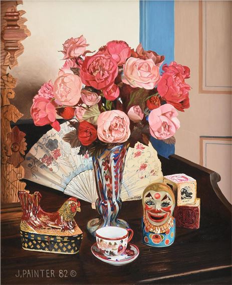 James Donald Painter | Silk Roses, (1982) | MutualArt