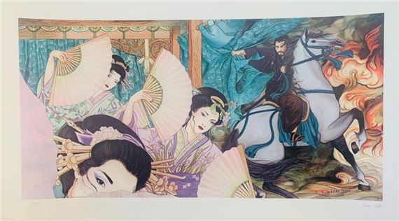 Louise Scott | Louise Scott- Limited edition offset lithograph on paper ...