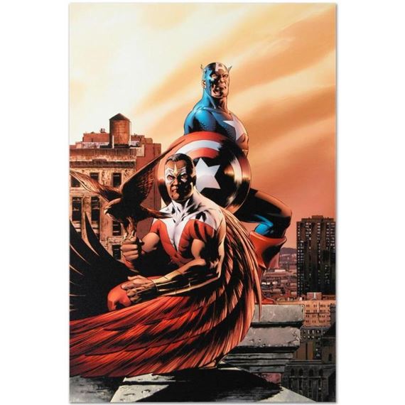 Steve Epting | Captain America & The Falcon #5 (1990s) | MutualArt