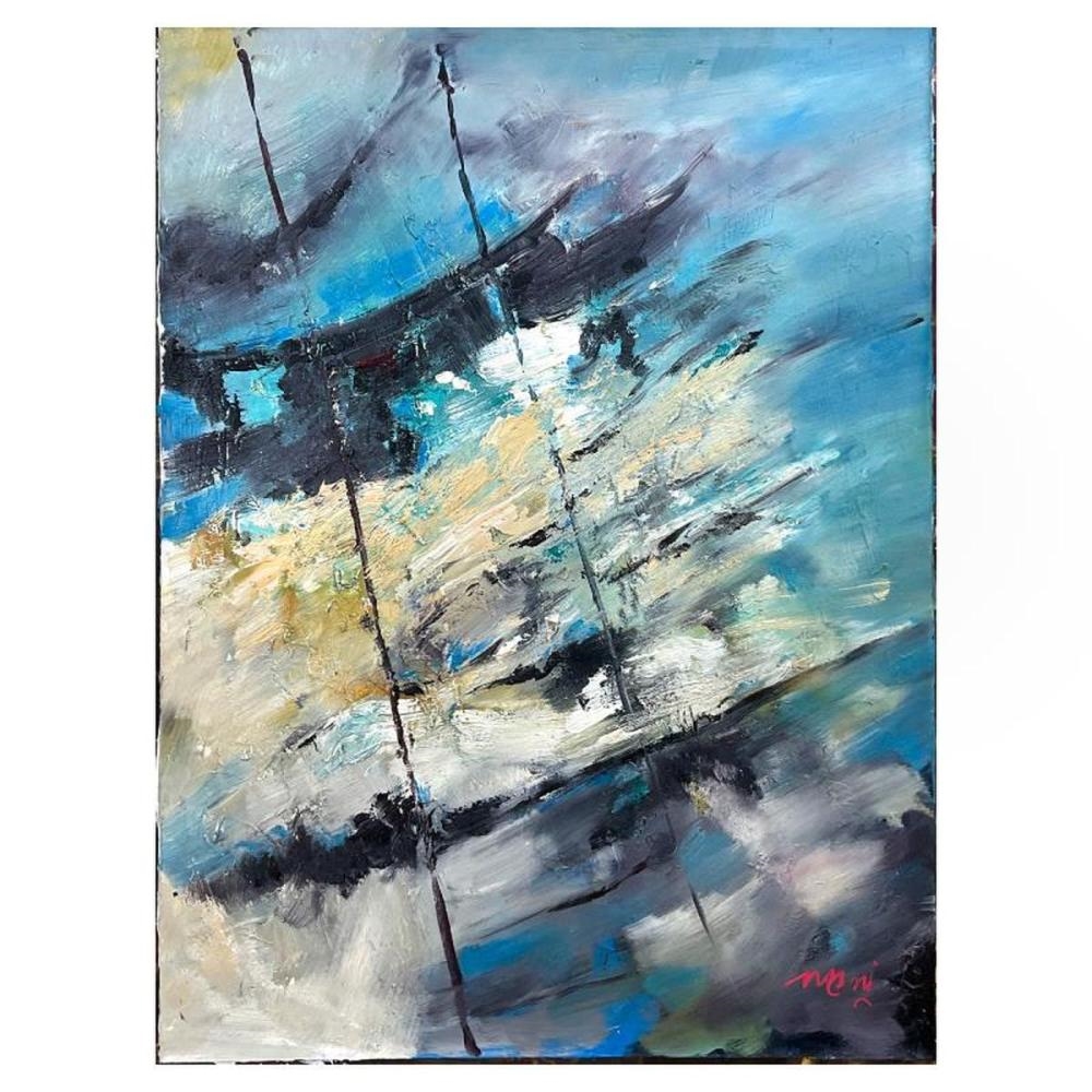 Mani | Mani, Original Acrylic Painting on Canvas (37 x 28), Hand Signed ...