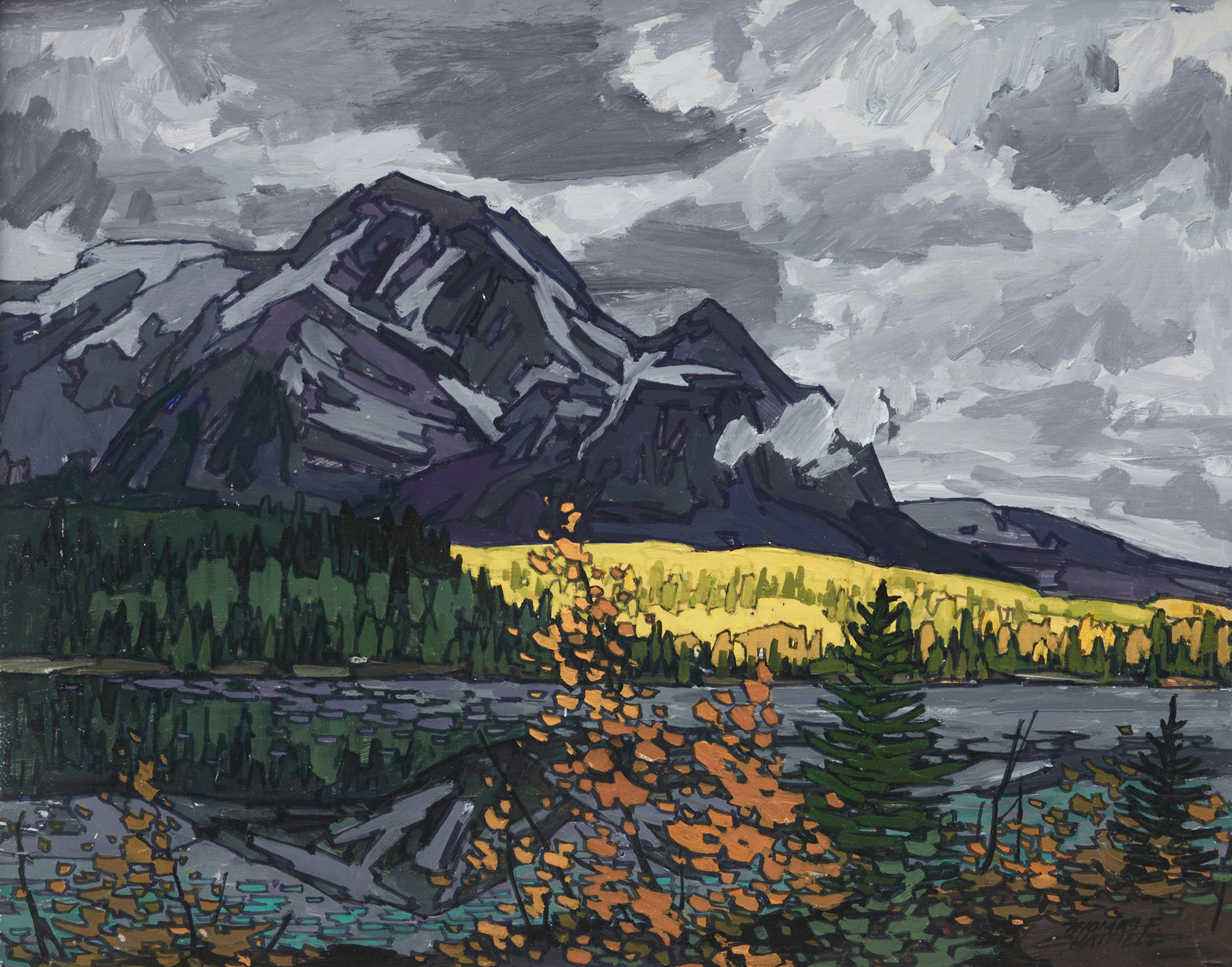 Thomas Frederick Haig Chatfield | Fall Mountain | MutualArt