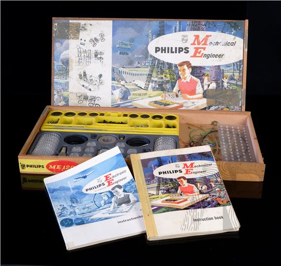 Phillips | Retro Phillips Mechanical Engineer Set in Original Wooden ...