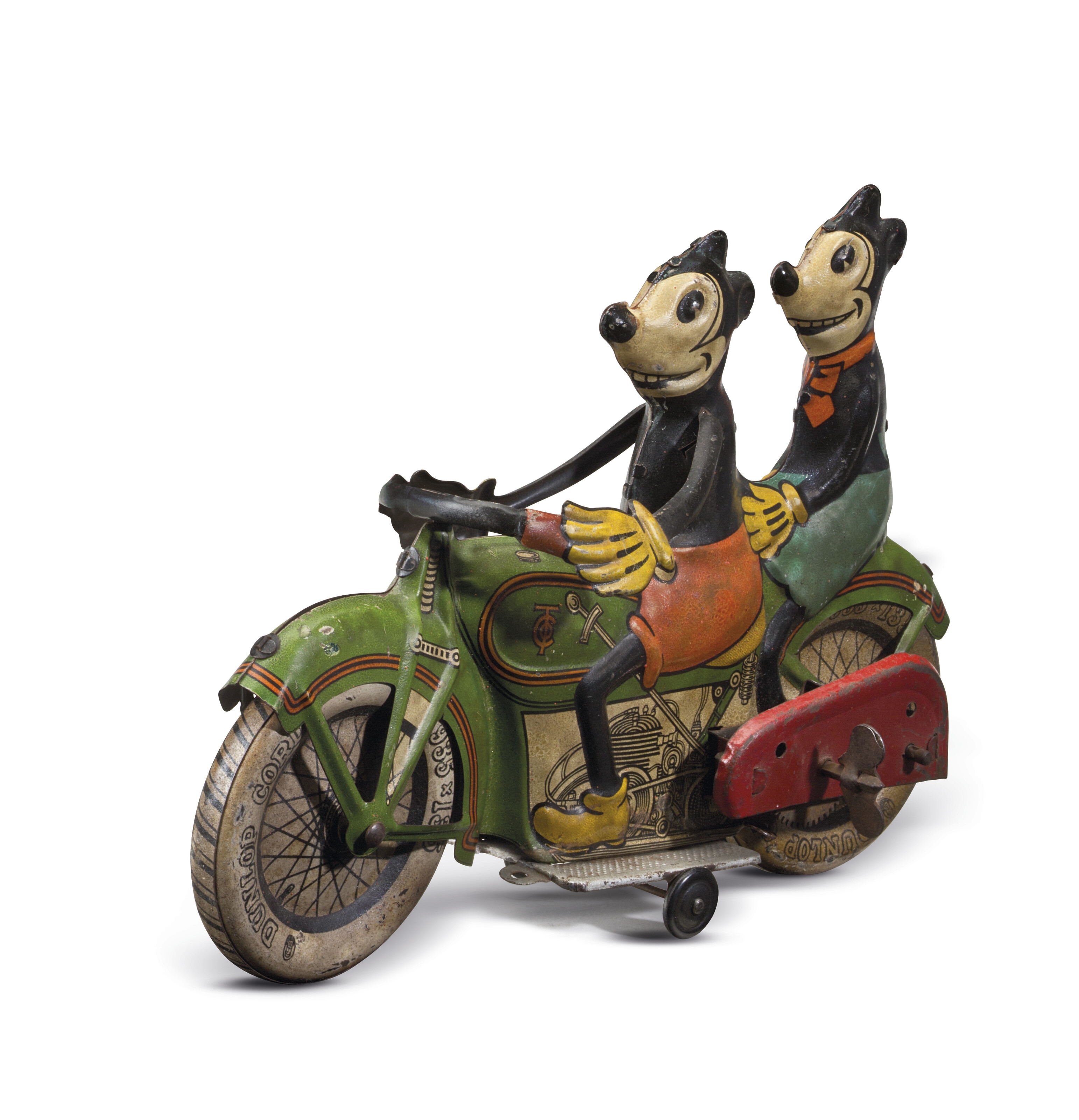 German School, 20th Century | A Mickey and Minnie Mouse Motorcycle ...