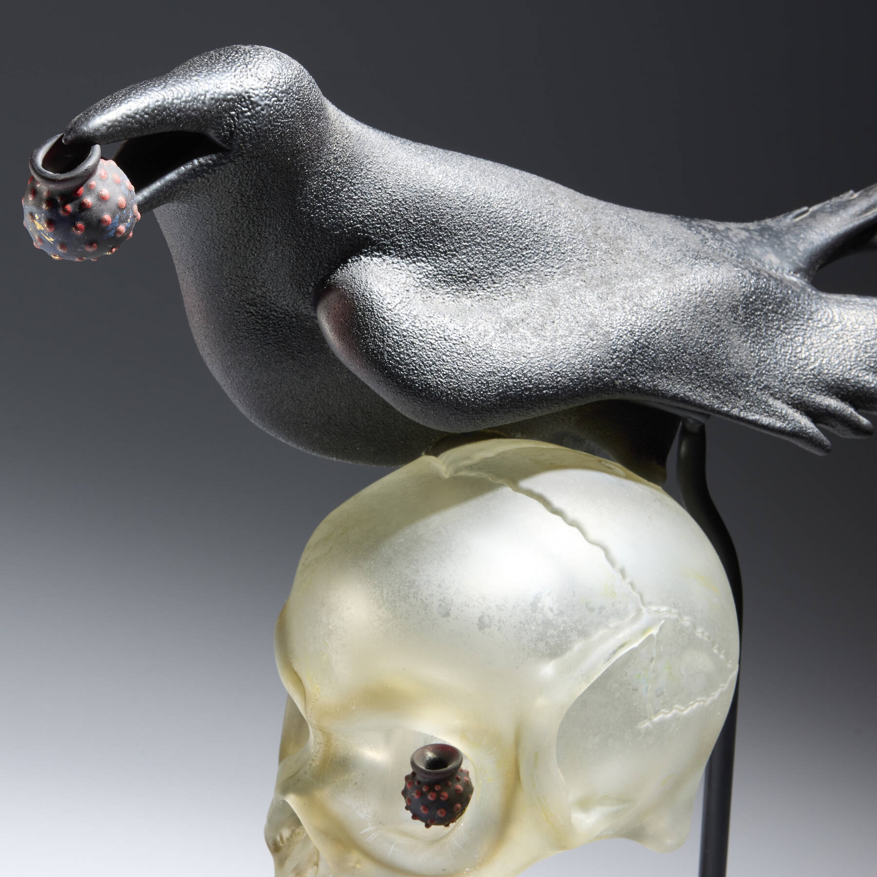 William Morris | Raven with Skull (1998) | MutualArt