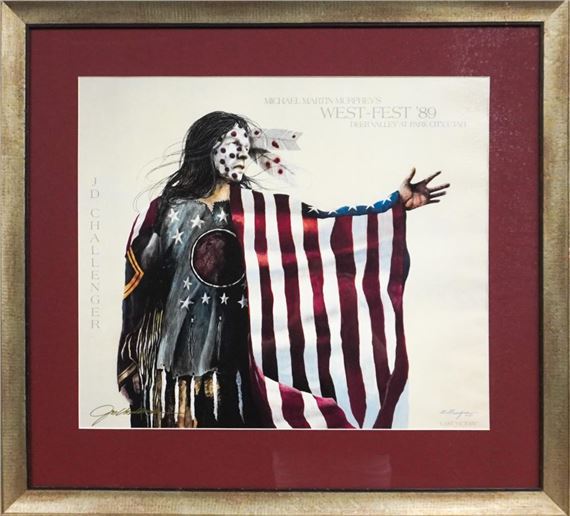 James Bama | JD Challenger Offset Photoprint Signed by Challenger l.l ...