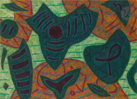 Henri Bernard Goetz | Composition, 1989 (1989) | MutualArt