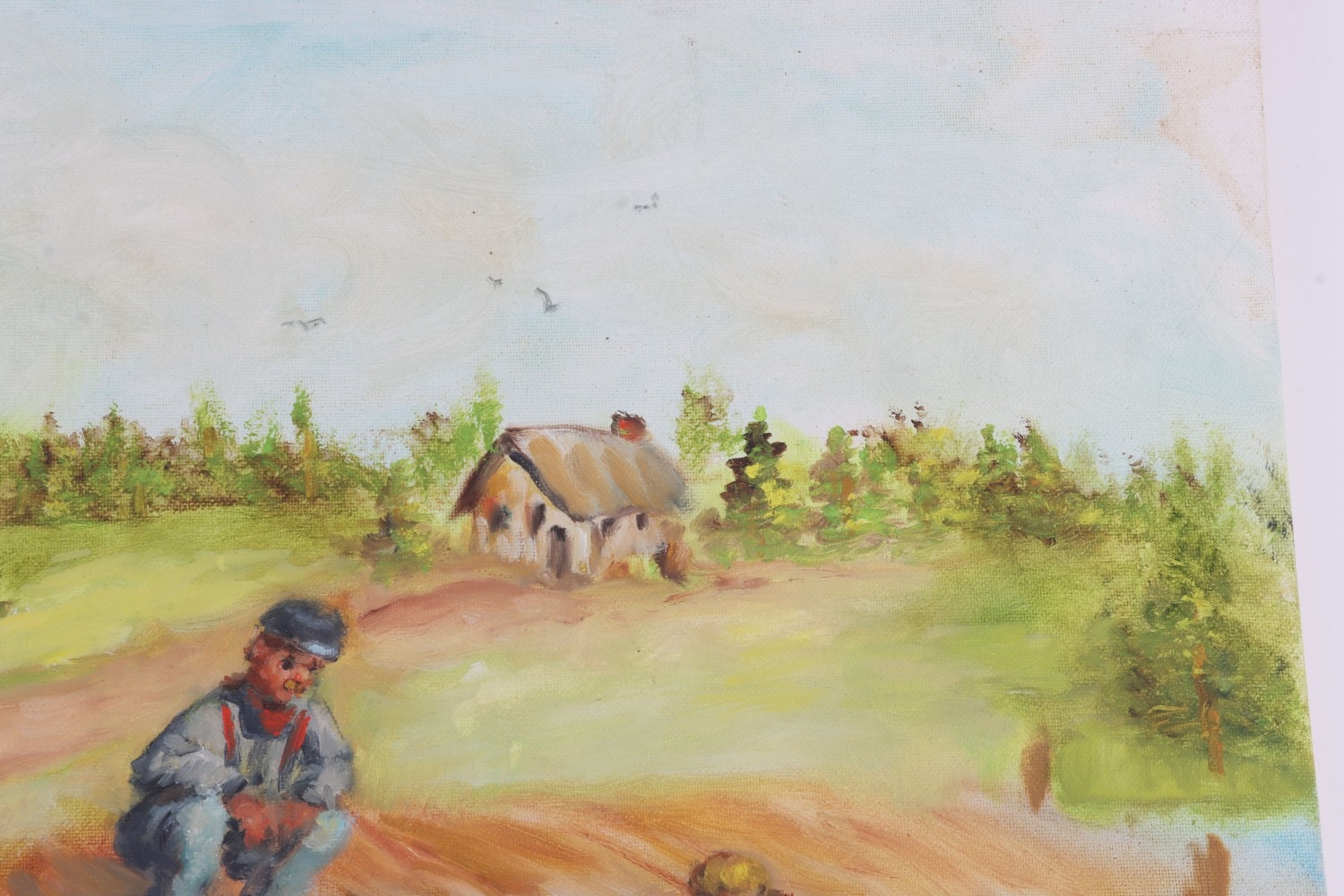 Dwight Kirsch | LOT 2 DWIGHT KIRSCH PAINTINGS CIVIL WAR LANDSCAPE ...