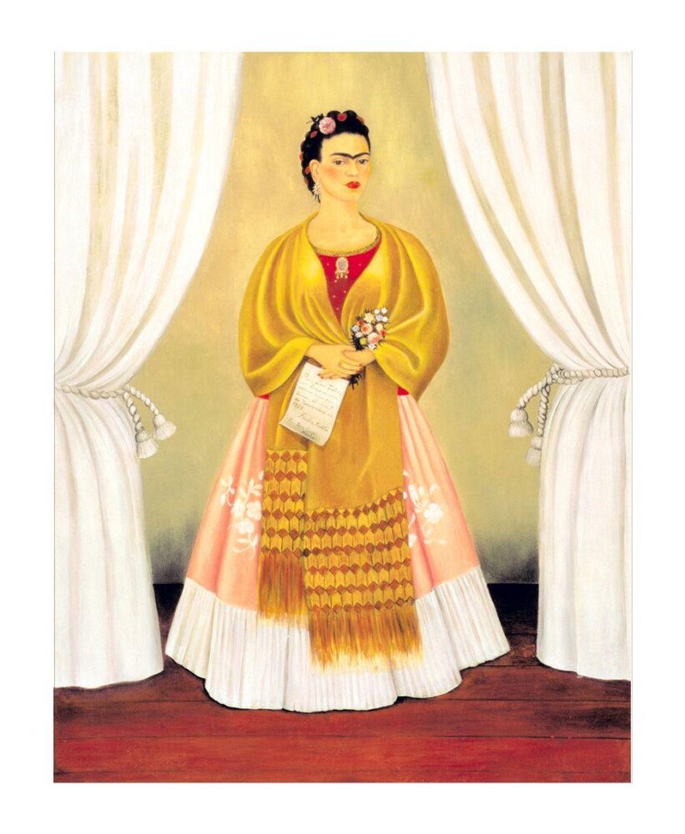 Frida Kahlo | Self-Portrait Dedicated to Leon Trotsky | MutualArt