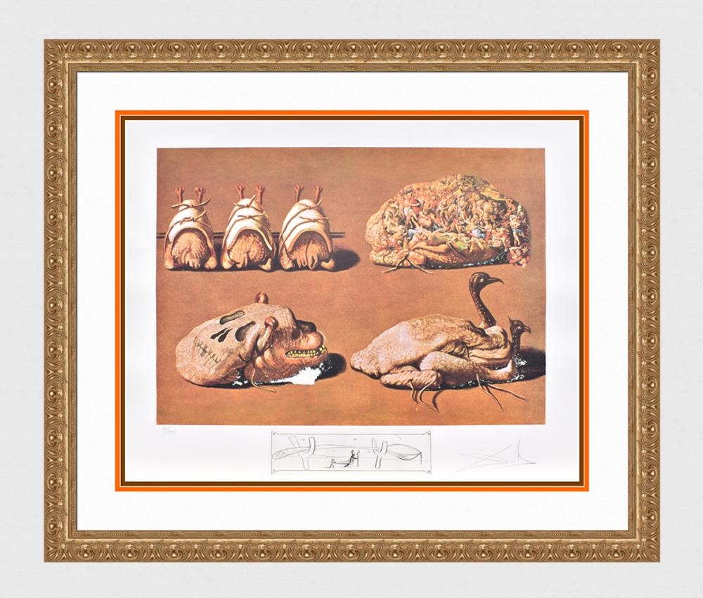 Salvador Dalí | Les Caprices Pinces Princiers (Princely Pliers Caprices ...