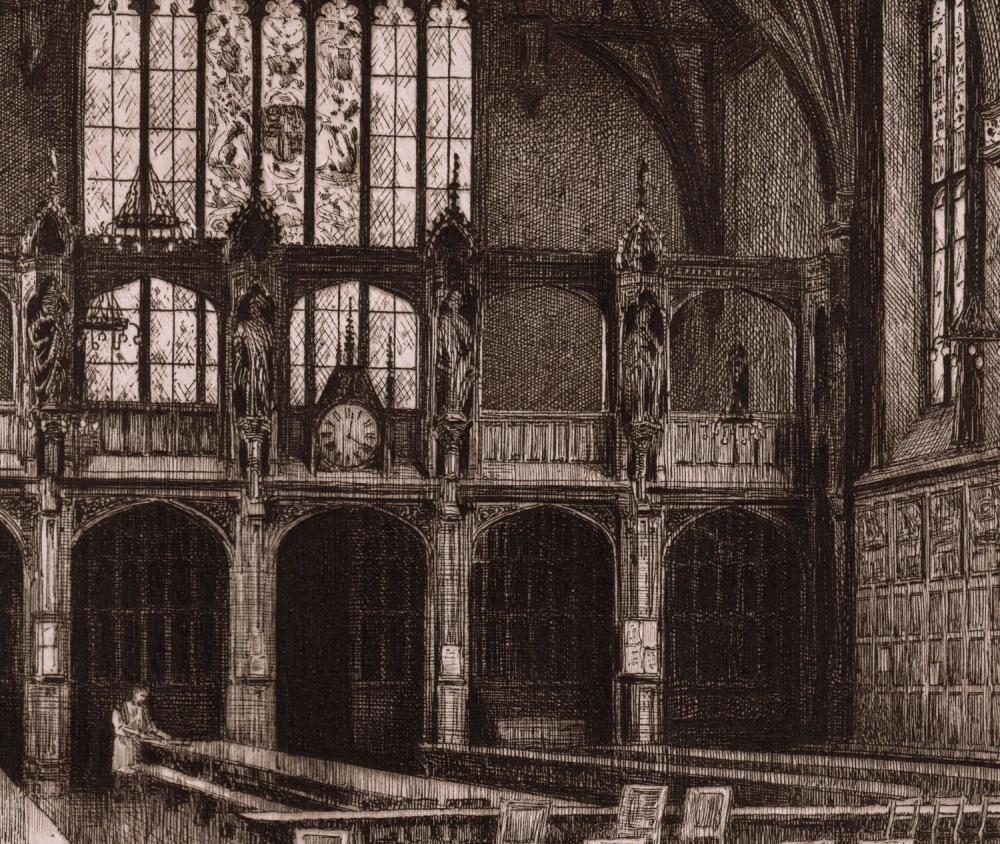 Arthur Ernest Pearce | Arthur Ernest Pearce Interior of the Hall ...