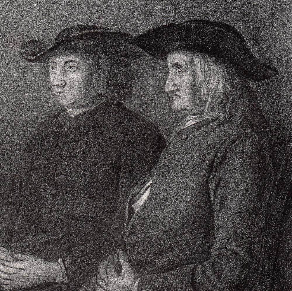 Benjamin West | The Father and Brother of Benjamin West (1873) | MutualArt