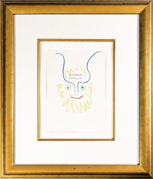 Pablo Picasso | PICASSO 1964 MOURLOT PRINTING PRESS LITHOGRAPH (1964 ...