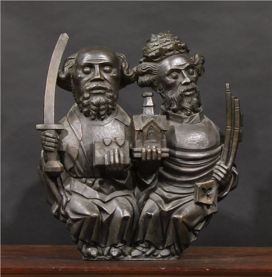 James Butler | a figure group, of St Peter and St Paul (1984) | MutualArt