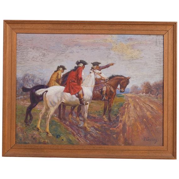 Frank Cowley | 3 highwaymen | MutualArt