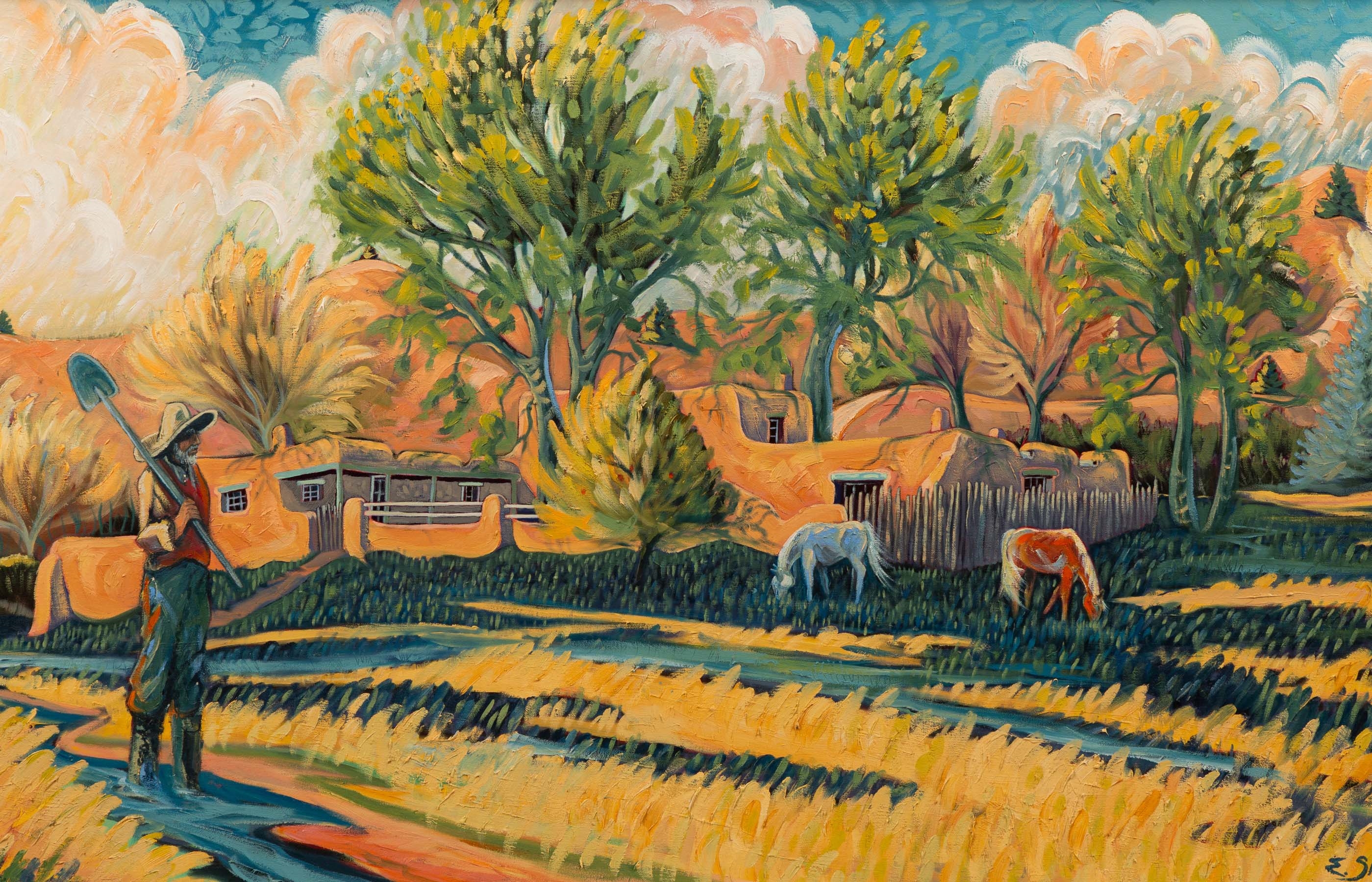 Ed Sandoval | Taos, New Mexico (1995) | MutualArt