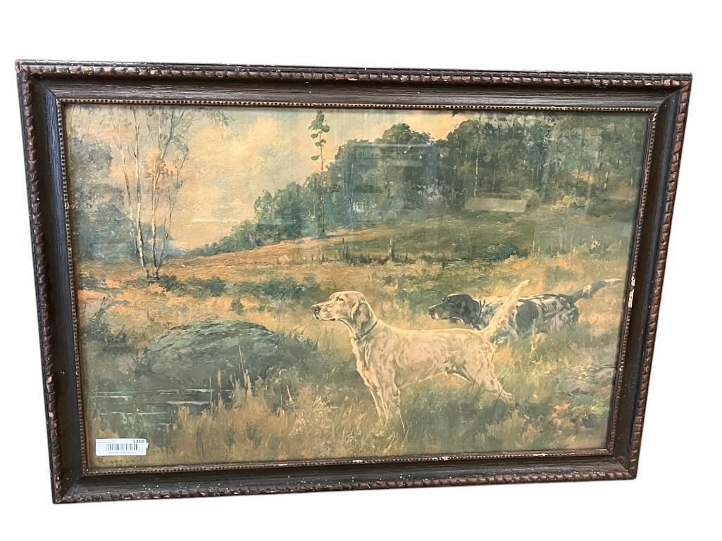 Percival Leonard Rosseau | Hunting Dogs Glorious Autumn | MutualArt