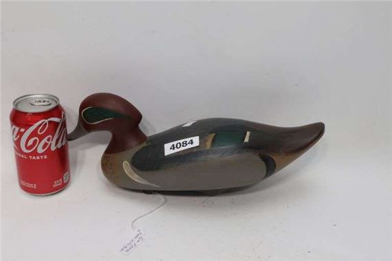 Jim Pierce | Green Winged Teal Duck Decoy | MutualArt
