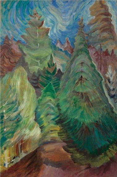 Emily Carr | Arbutus Trees (Circa 1933) | MutualArt
