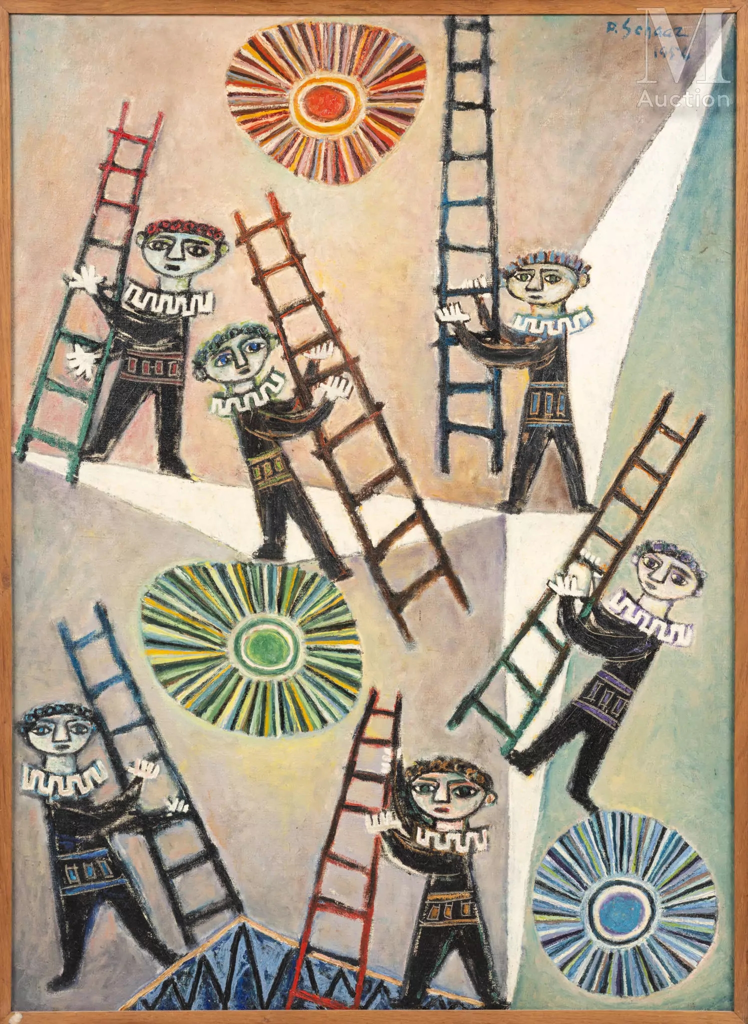 Pinchas Shaar | Pinchas SCHAAR ( Lotdz 1923- Israël 1996 (1923) | MutualArt