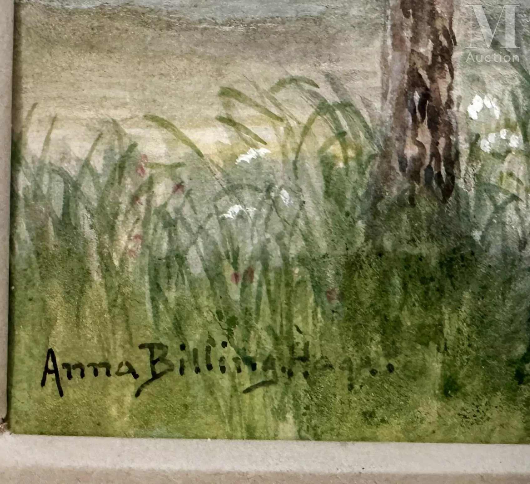 Anna Billing | Paysage dans la brume | MutualArt