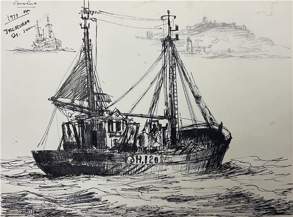 Jack Rigg | Scarborough Trawler (1973) | MutualArt