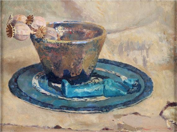 Bert Schaap | Stilleven met beeld | MutualArt