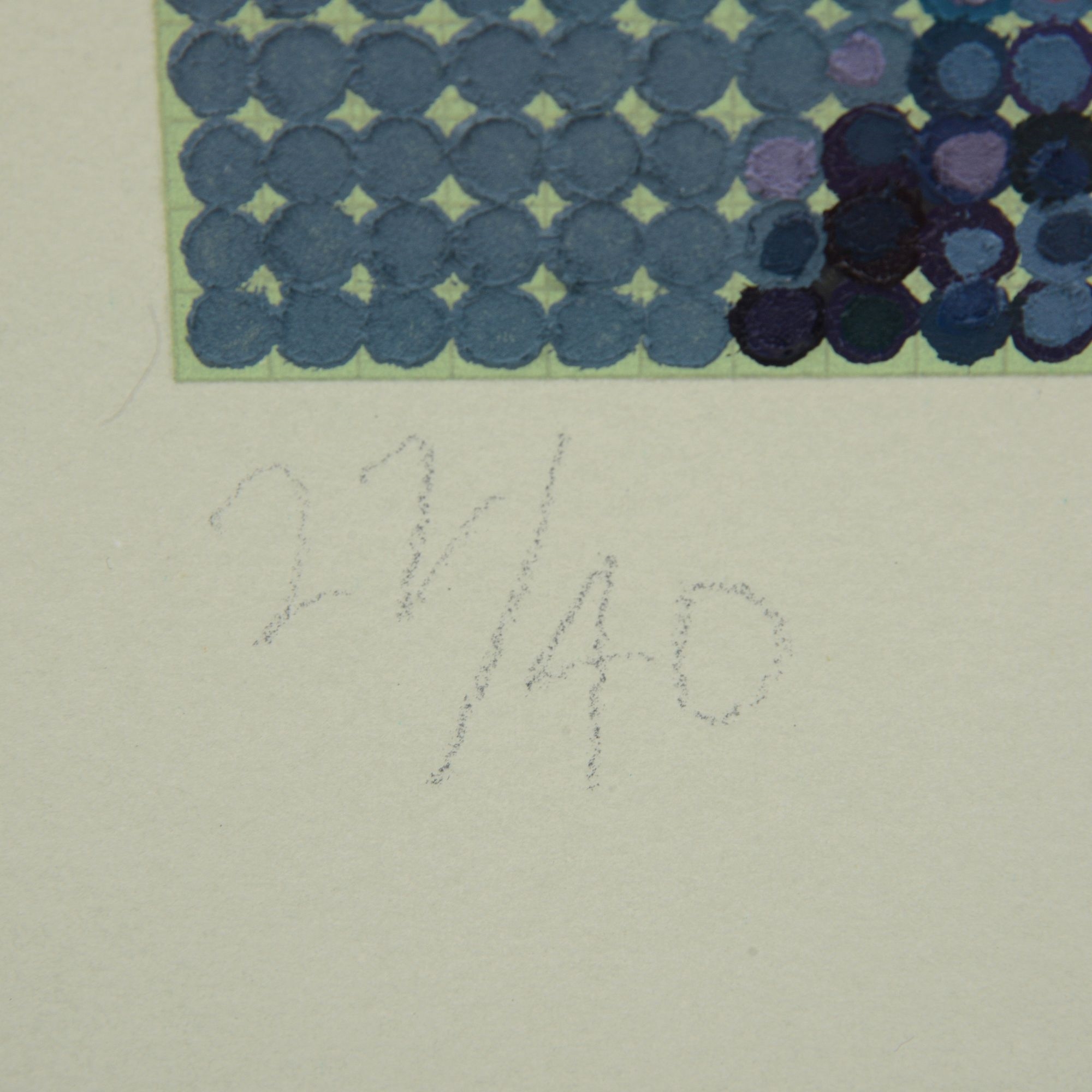 Chuck Close | Chuck Close KARA Felt-Stamp Oil & Screenprint (2012 ...