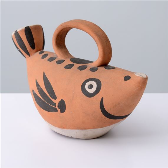 Pablo Picasso | Pablo Picasso SUJET POISSIN Pitcher, Madoura (A.R. 139 ...