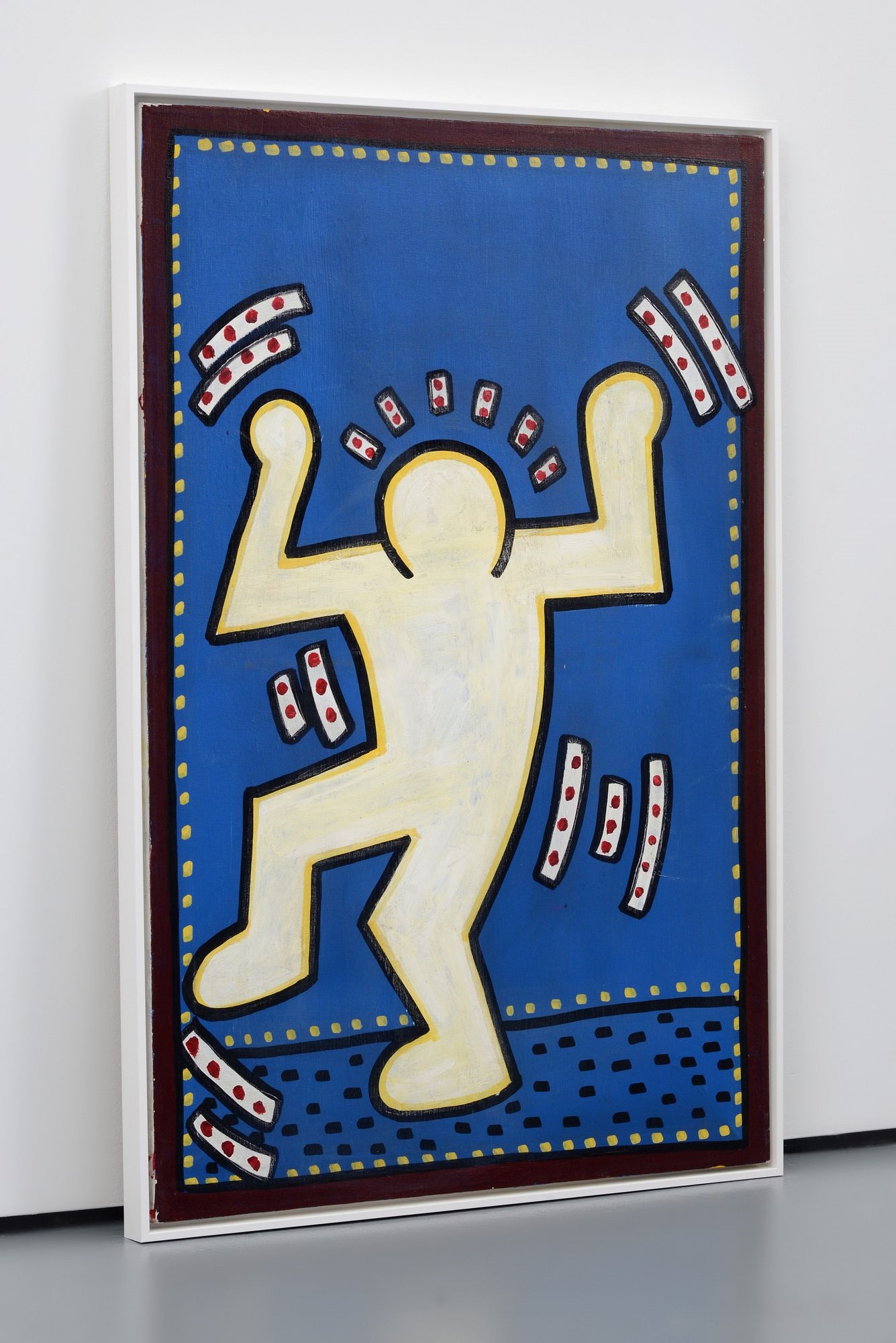 Keith Haring | Keith Haring UNTITLED Painting | MutualArt