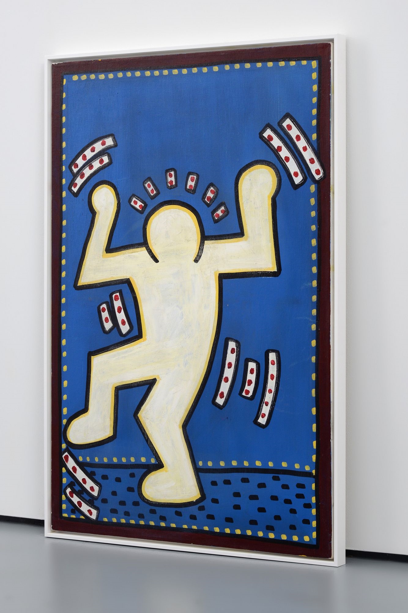 Keith Haring | Keith Haring UNTITLED Painting | MutualArt
