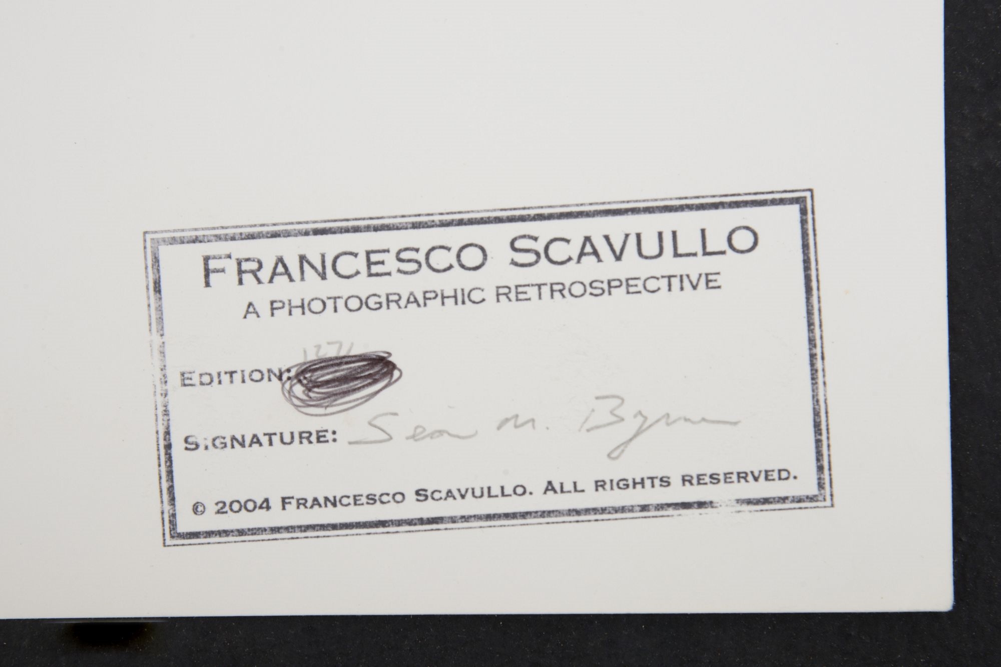 Francesco Scavullo | Francesco Scavullo MICK JAGGER Gelatin Silver ...
