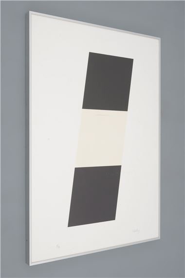 Ellsworth Kelly | Ellsworth Kelly BLACK/WHITE/BLACK Lithograph (1970 ...
