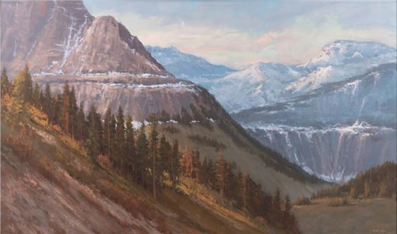Mark Ogle | Upper Glacier, Glacier National Park | MutualArt