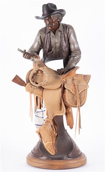 Clyde Ross Morgan | Saddle Maker, 1993 (1993) | MutualArt