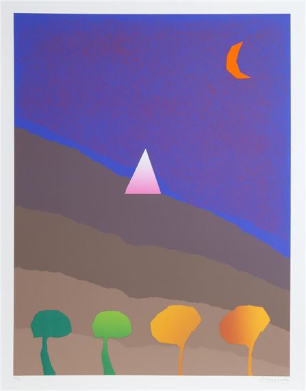Arthur Secunda | FOUR TREES FROM THE EGYPT PORTFOLIO (1987) | MutualArt