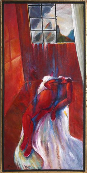 Benjamin Silva | RED NUDE (1973) | MutualArt