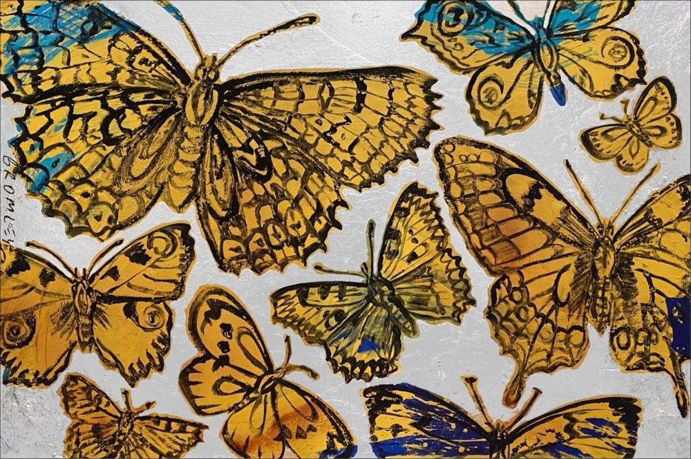 David Bromley | Butterflies | MutualArt