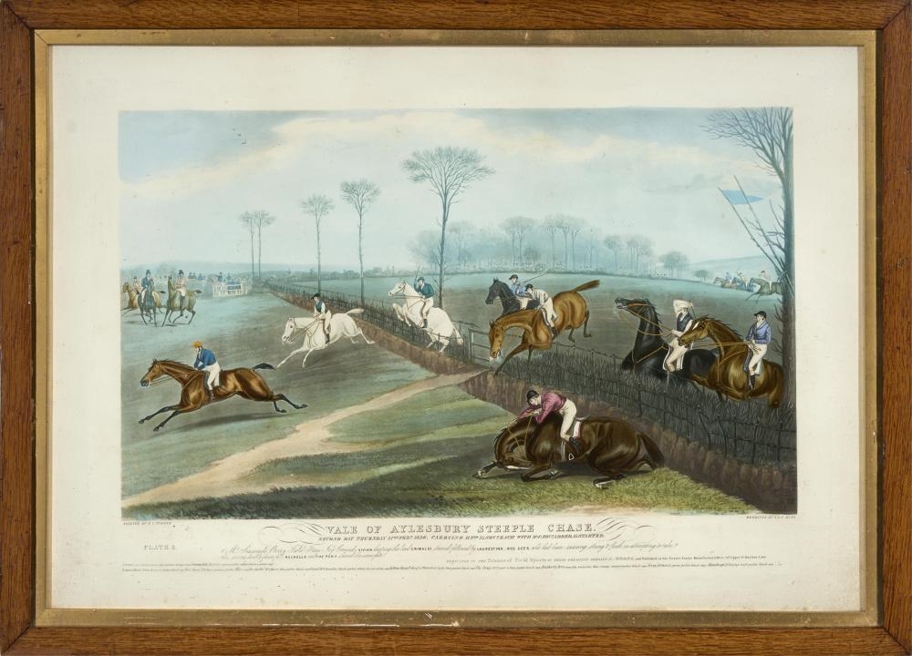 Francis Calcroft Turner | Vale of Aylesbury Steeple Chase (Suite of ...