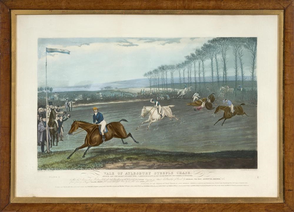 Francis Calcroft Turner | Vale of Aylesbury Steeple Chase (Suite of ...