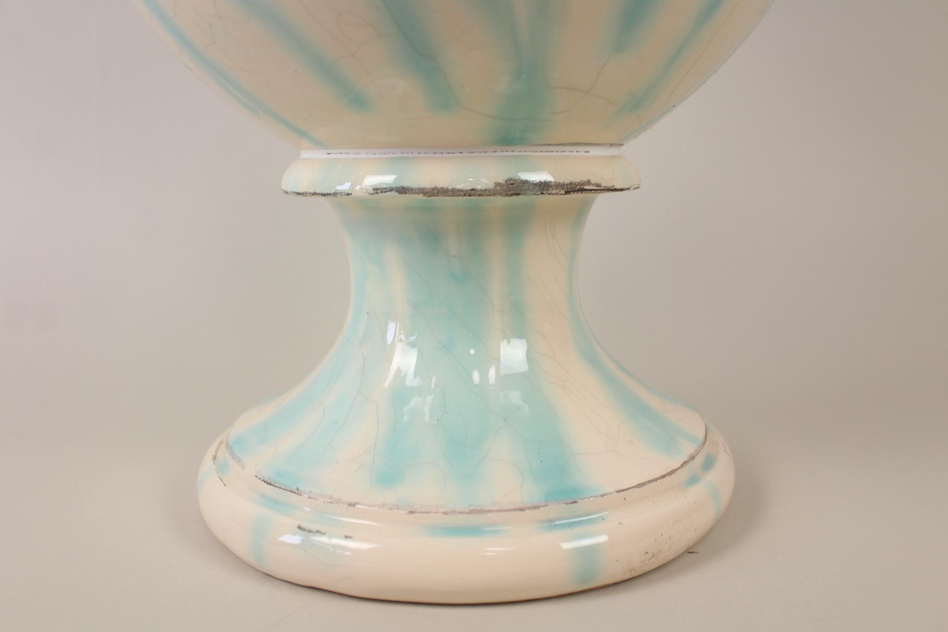 Roger Paris | Jean Roger Paris Ceramic Urn Planter with Drip Glaze ...