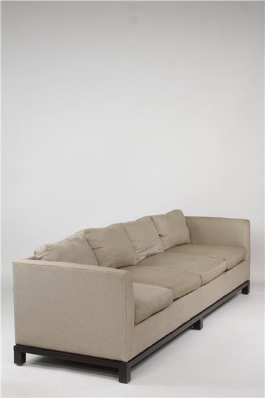 Michael Weiss | Michael Weiss for Vanguard Moderism Tan Sofa, 1 of 2 ...