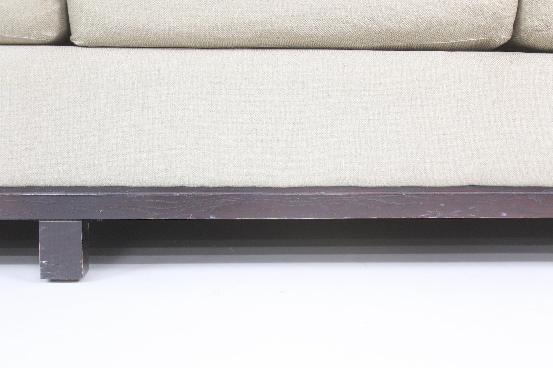 Michael Weiss | Michael Weiss for Vanguard Moderism Tan Sofa, 1 of 2 ...