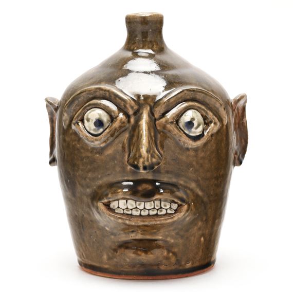 John Meaders | #72 Face Jug | MutualArt