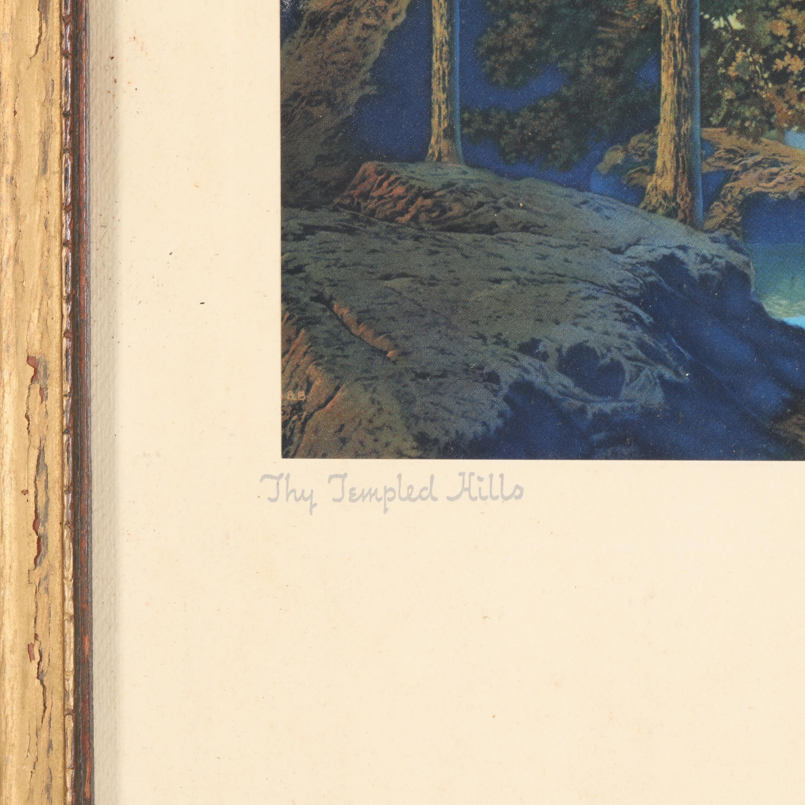 Maxfield Parrish | Thy Templed Hills | MutualArt